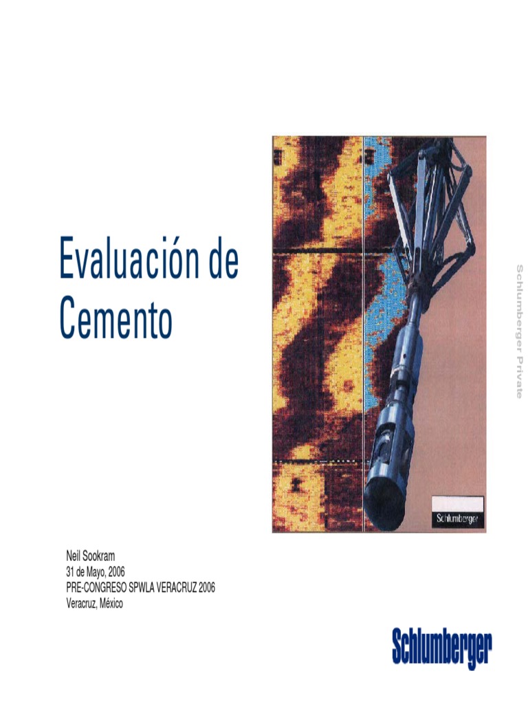 Cement Evaluation Usit Cbl Pdf Cemento Gases