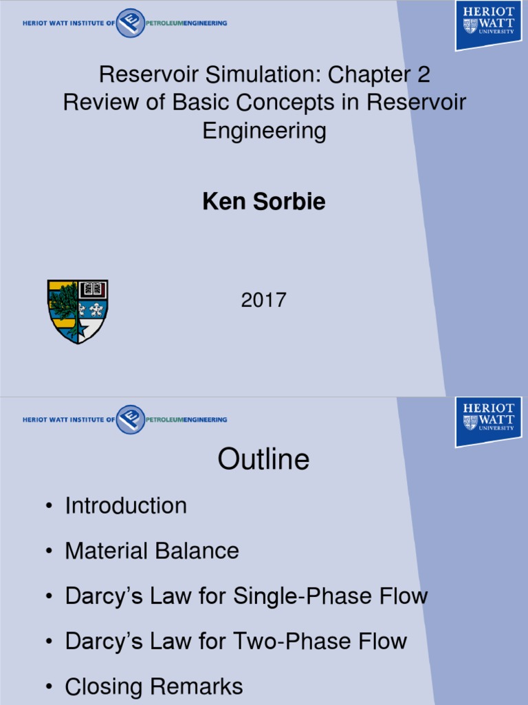 Basic Concepts in Reservoir Engineering PDF | PDF | Divergence ...