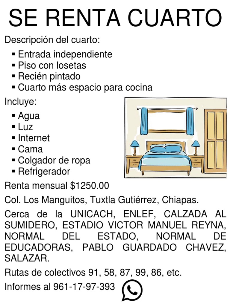 Se Renta Cuarto | PDF