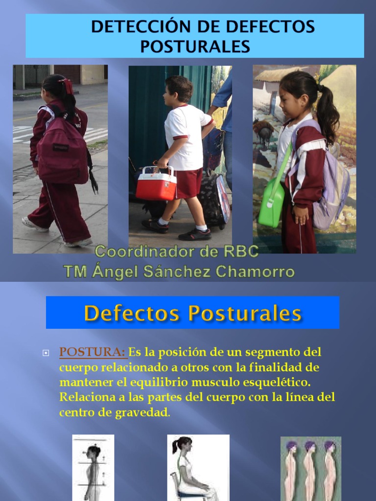 Deteccion-Defectos-Posturales - EXPOSICION | PDF | Pie | Rodilla