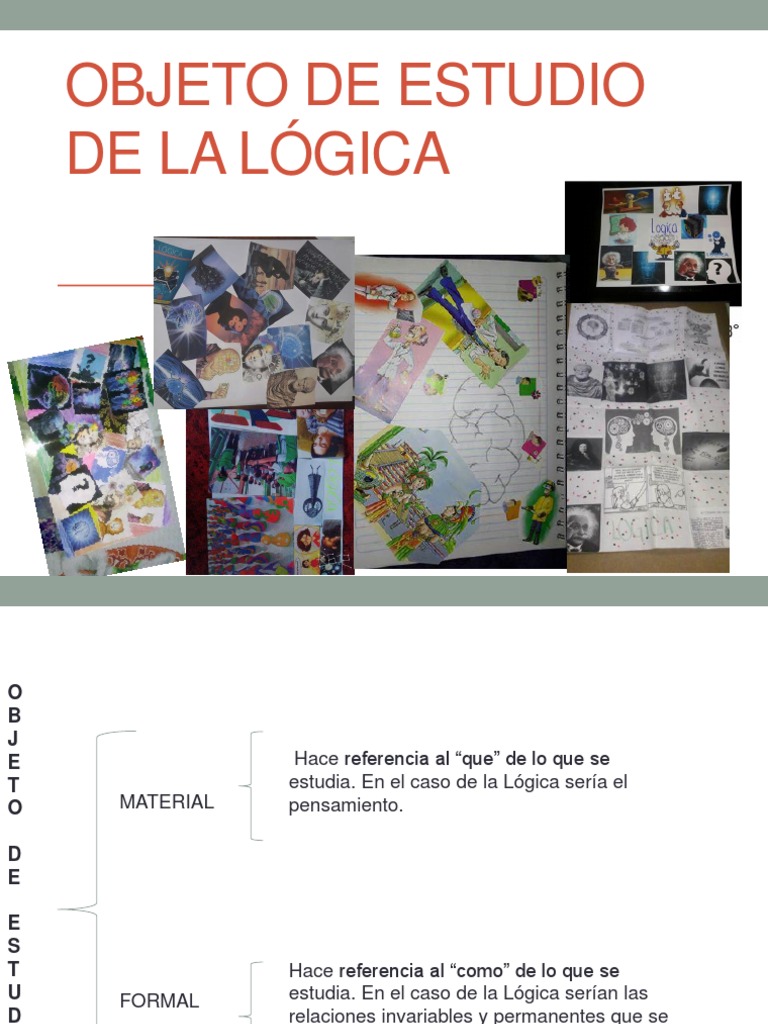 Objeto de Estudio de La Lógica | PDF