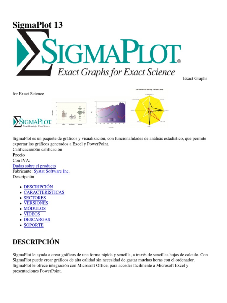 Sigmaplot 13 Guia | PDF | Microsoft PowerPoint | Microsoft Excel