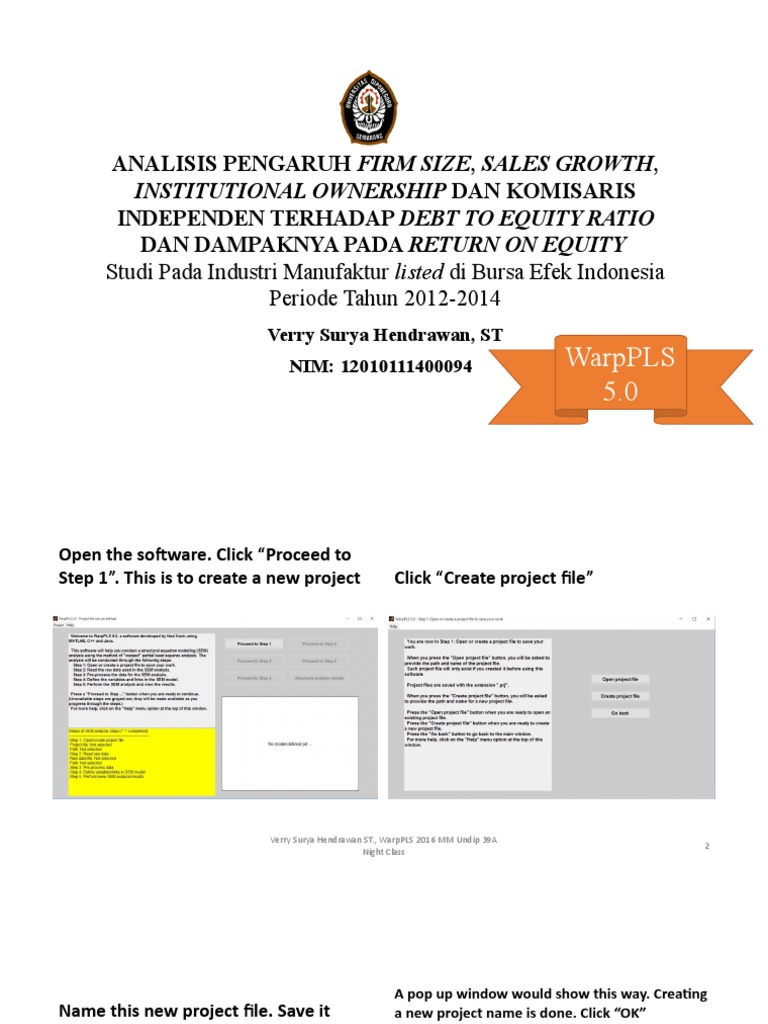 How To Use WarpPLS | PDF | Correlation And Dependence | Multivariate ...