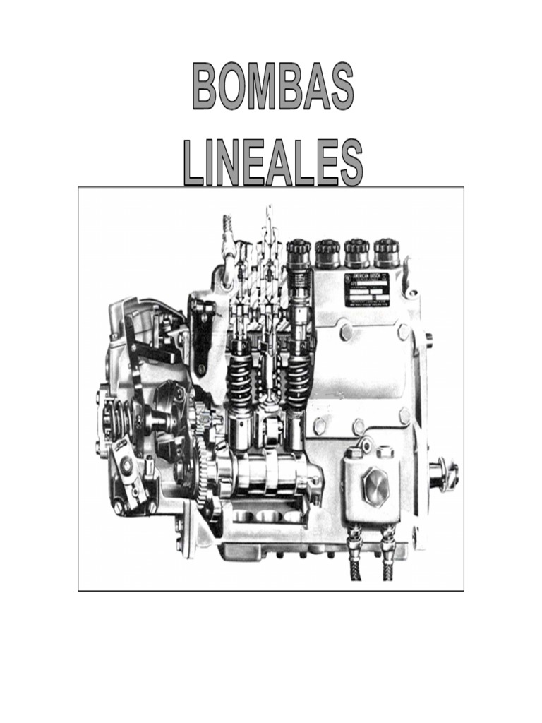 Bomba Lineal PDF | PDF | Bomba | Pistón