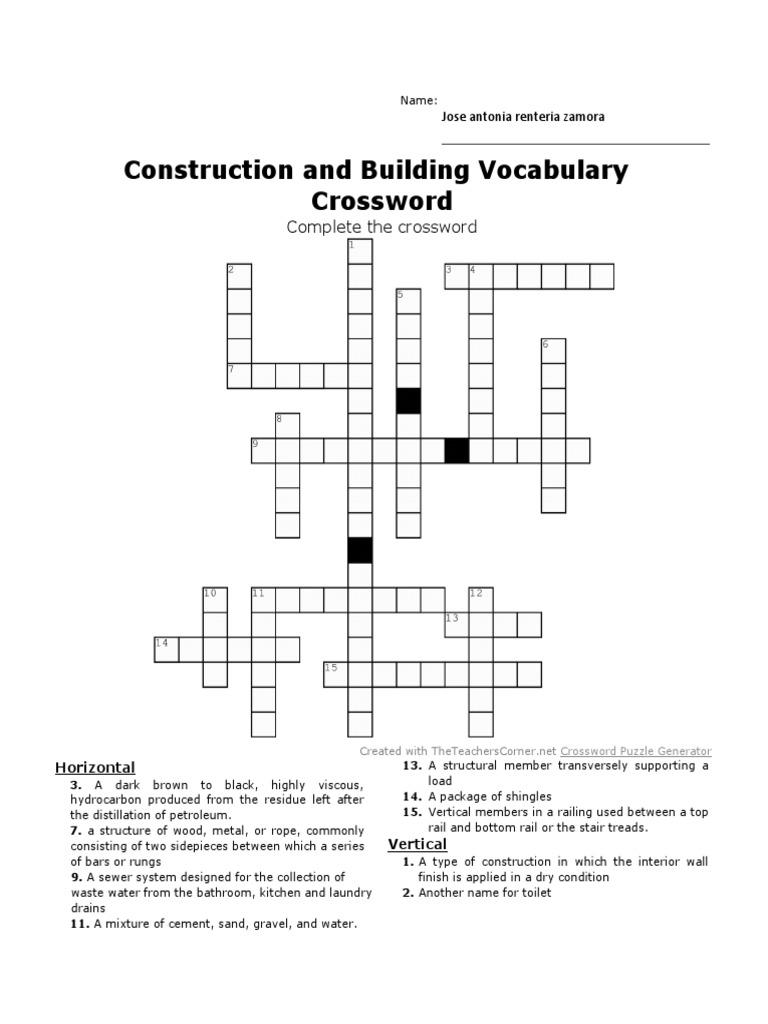 Vertical Slats Crossword Puzzle | PDF | Art