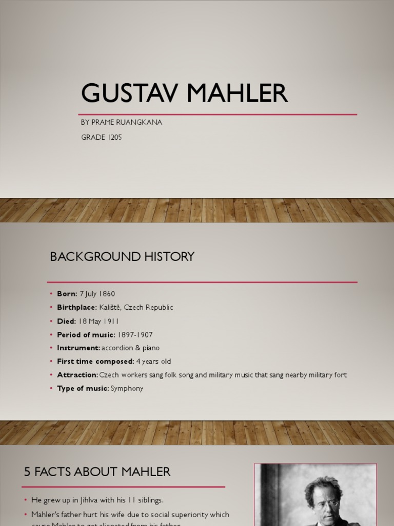 Gustav Mahler | PDF | Musical Instruments | Symphony