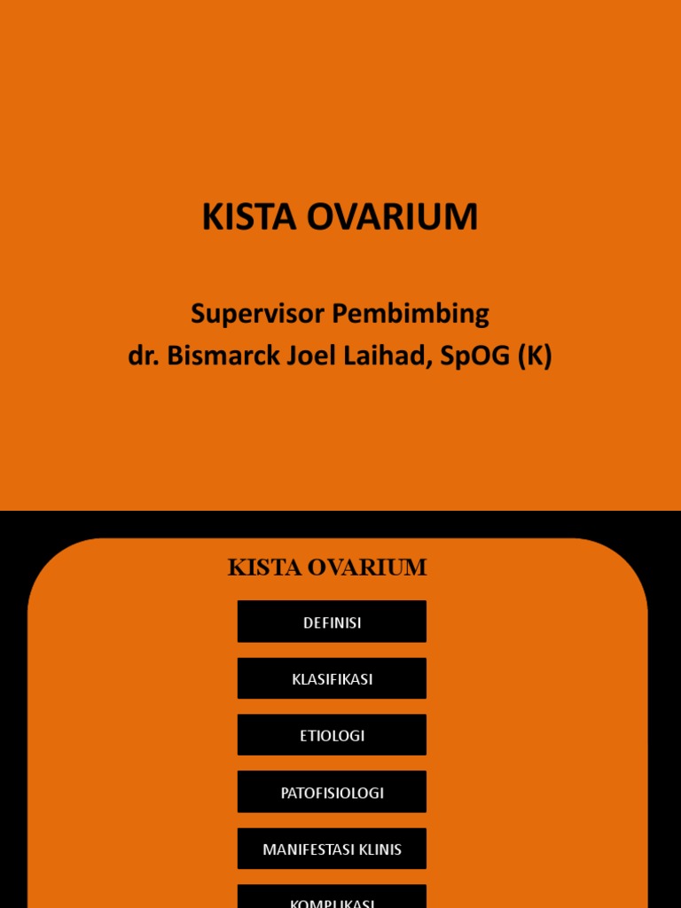Kista Ovarium | PDF