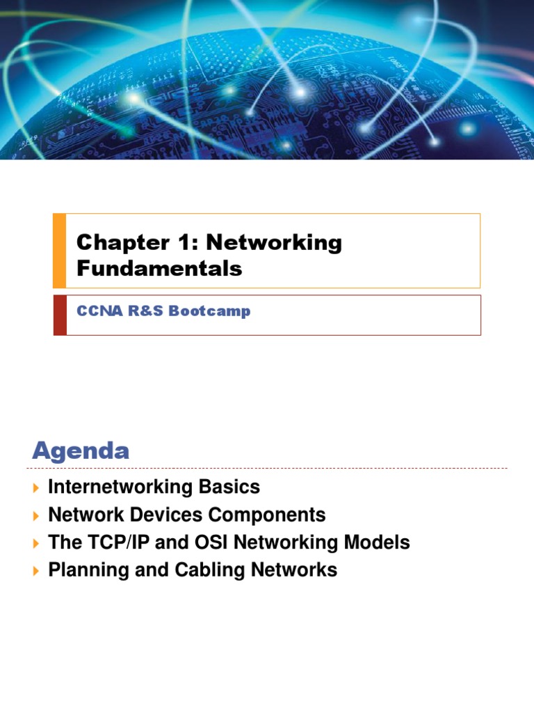 Chapter 1 Networking Fundamentals Pdf Transmission Control Protocol