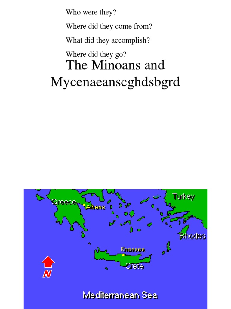 Minoans and Mycenaeans | PDF | Minotaur | Labyrinth