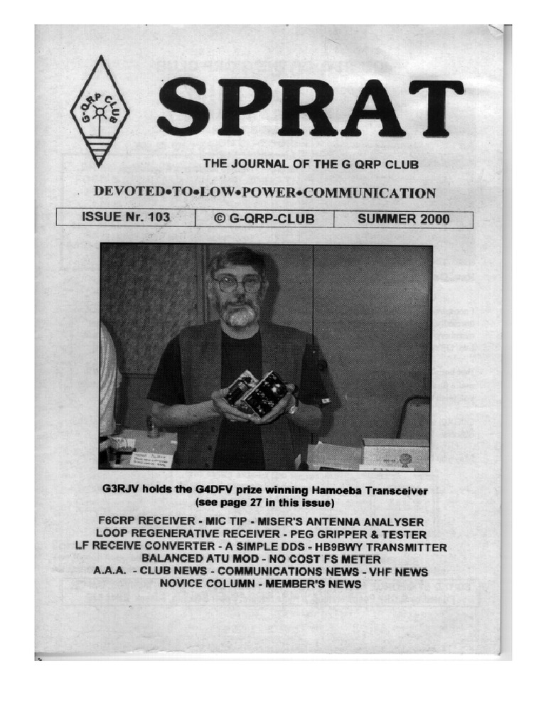Sprat 103 | PDF