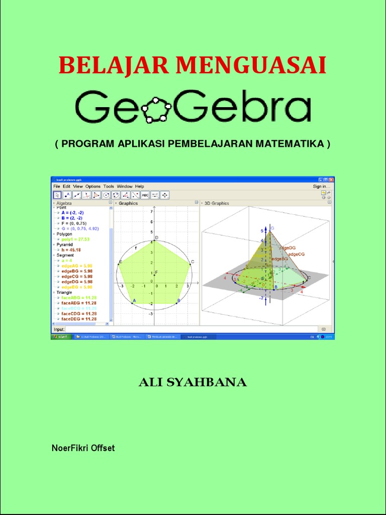 Buku Geogebra PDF | PDF | Griya & Taman