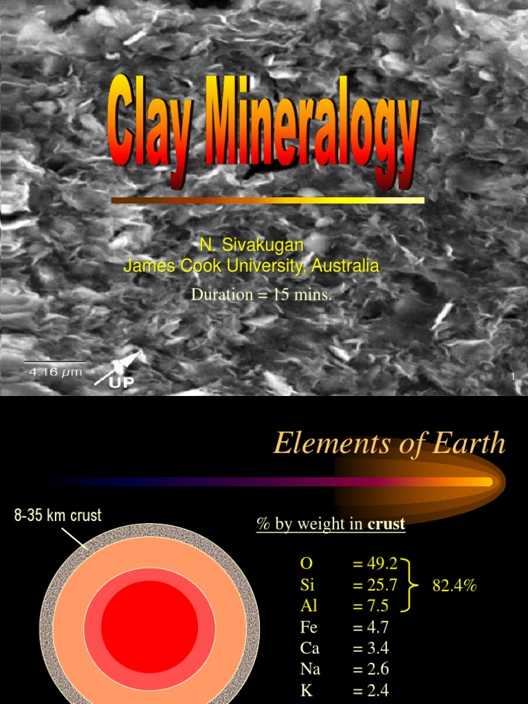 Slideshow 4 - Clay Mineralogy | PDF | Clay Minerals | Rock (Geology)