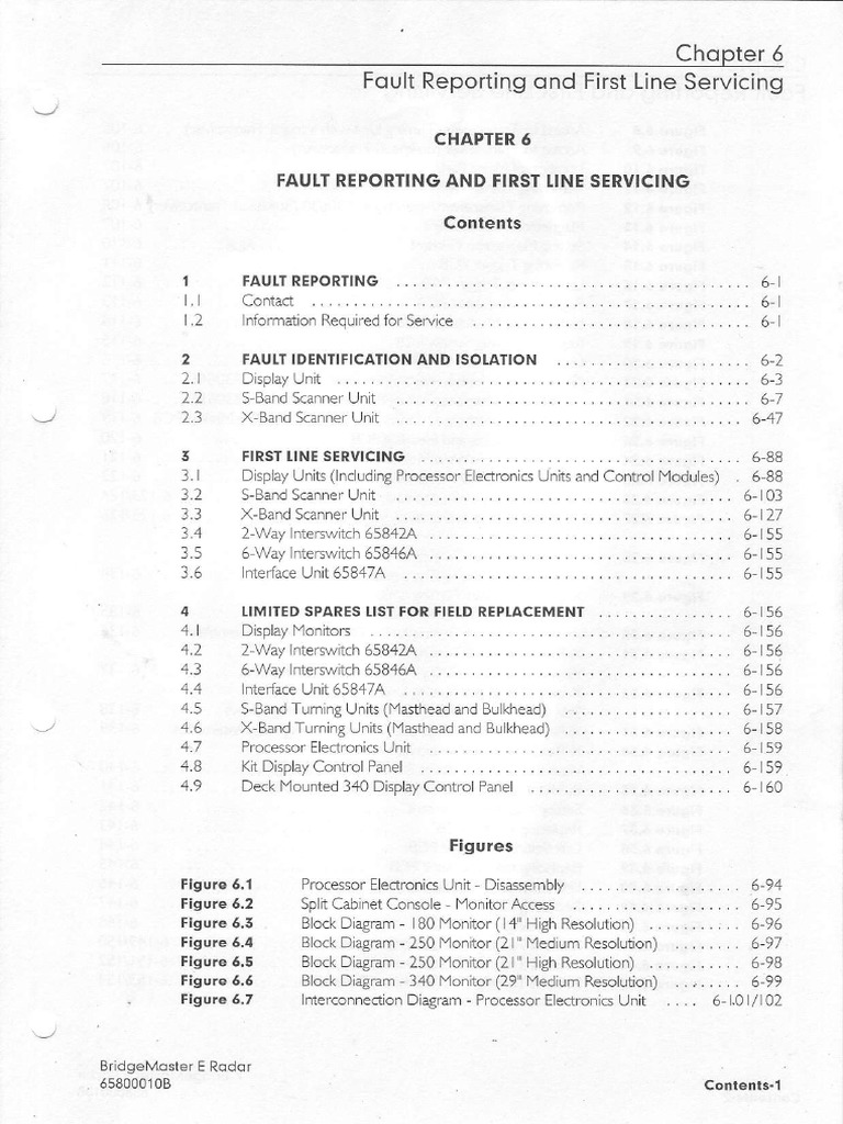 Bridge Master E Radar Service Manual | PDF | Computer Engineering ...
