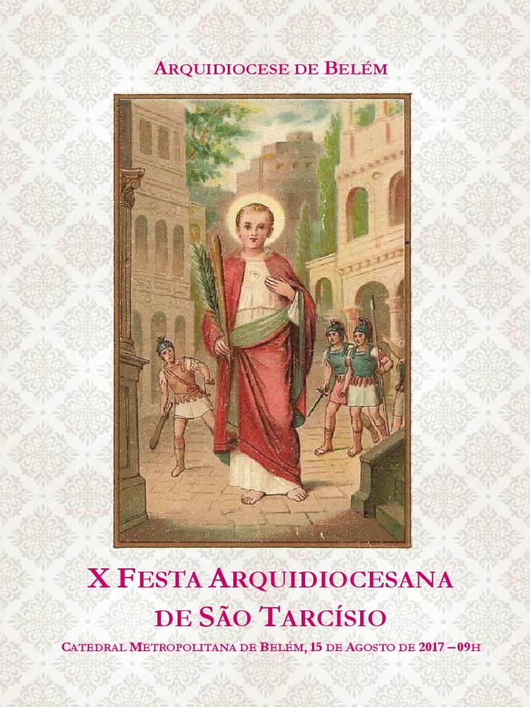 São Tarcísio 2017 - Livreto | Eucaristia | Igreja Católica