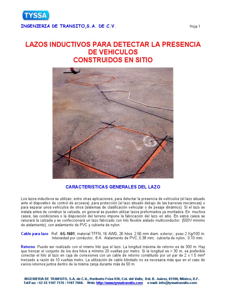 Lazo Inductivo InSitu PDF | PDF | Electromagnetismo | Science