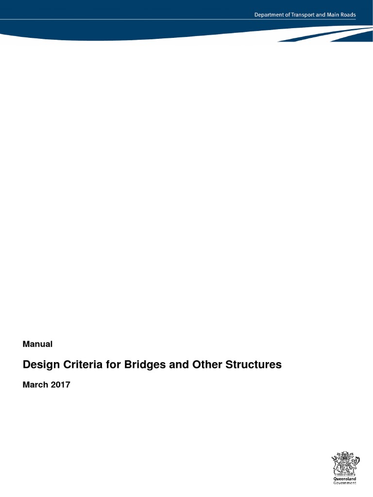 Design Criteria For Bridges and Other Structures | PDF | Deep ...