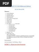 100 Tula para Kay Stella Script Final | PDF