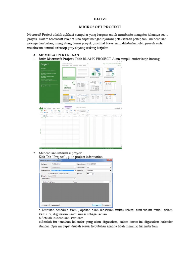 Tutorial MS Project | PDF