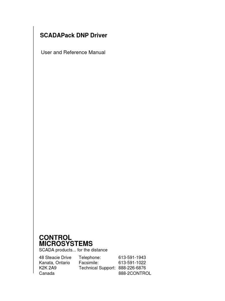 DNP3 User and Reference Manual | PDF | Communications Protocols | Osi Model