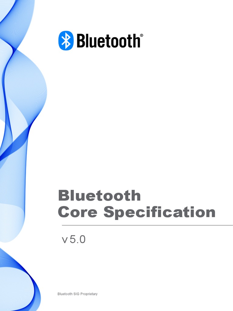 Core v5.0 | PDF | Bluetooth | Network Packet