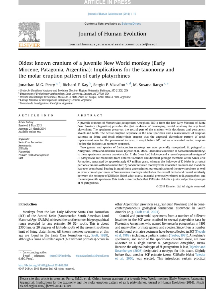 Perry Et Al. 2014 | PDF | Human Anatomy | Human Head And Neck