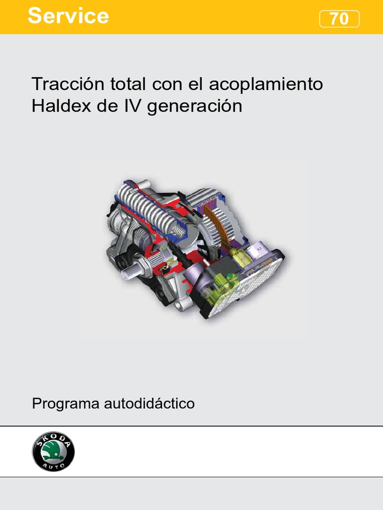 070-Tracción Total Con Acoplamiento Haldex de IV Generación | PDF ...