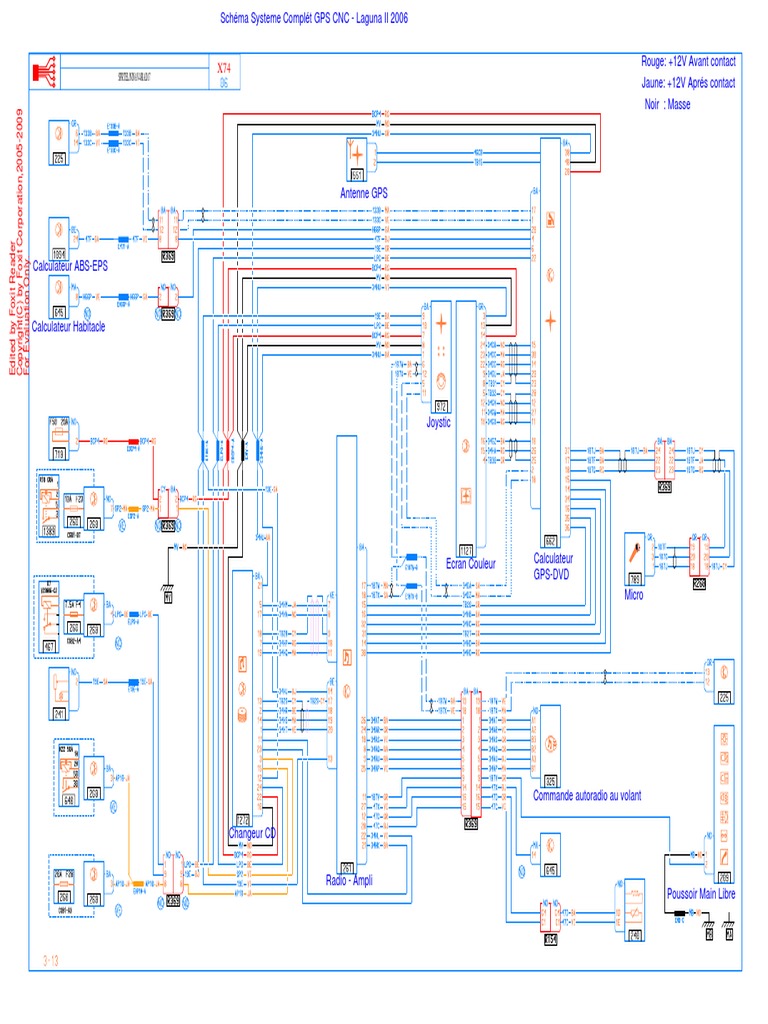 Schéma CNC Laguna II 2006 | PDF