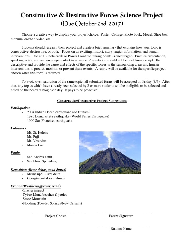 Student Science Project Guidelines | PDF