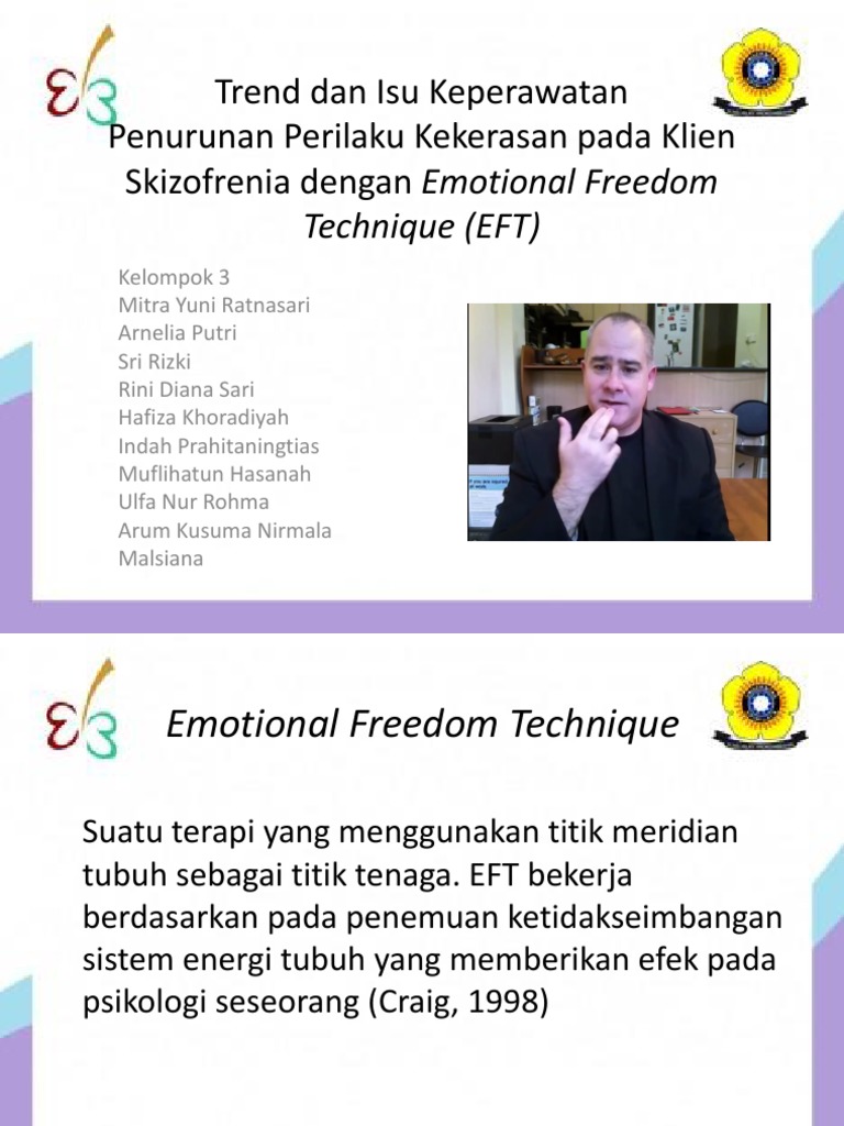Terapi EFT untuk Klien Skizofrenia | PDF