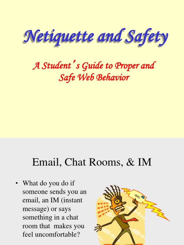 Etiquette | PDF | Instant Messaging | Email