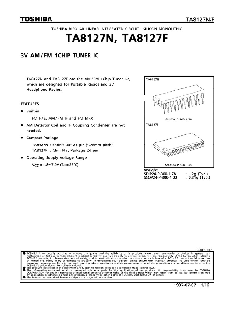 TA8127N | PDF