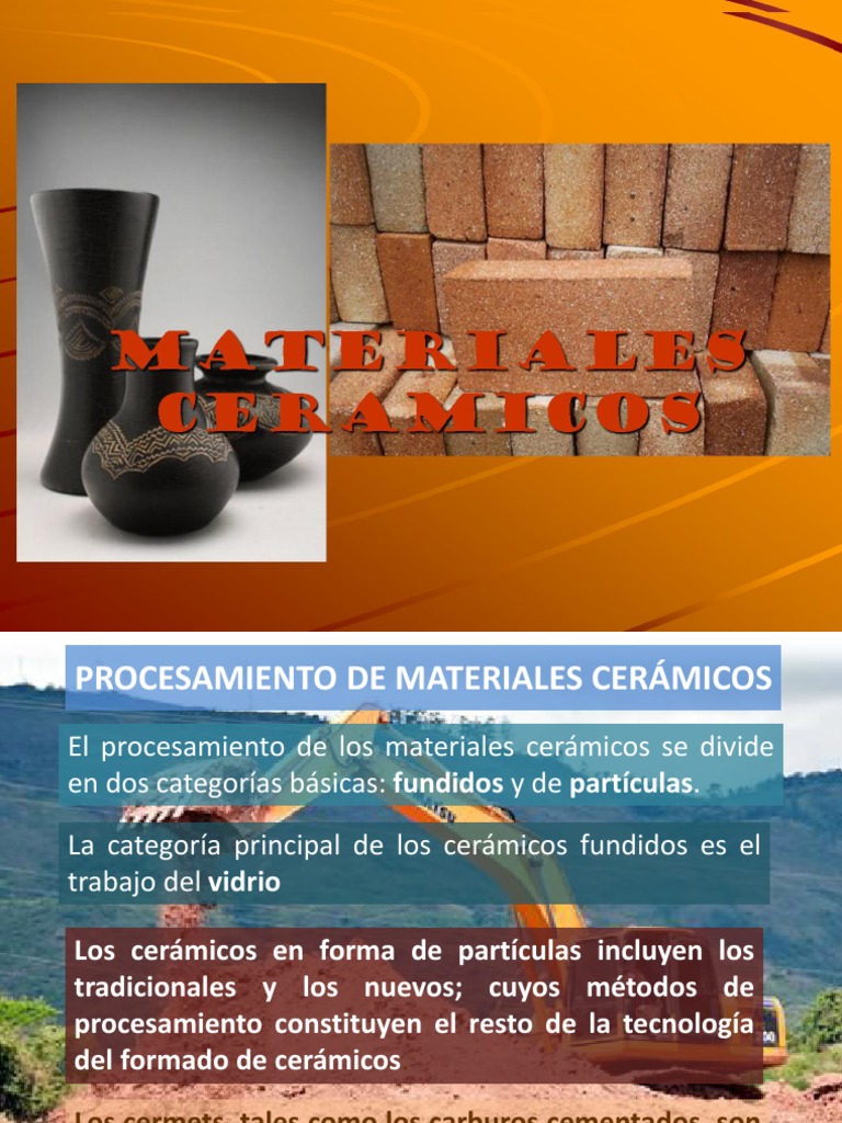 Procesamiento de Materiales Cerámicos Tradicionales | Extrusión ...