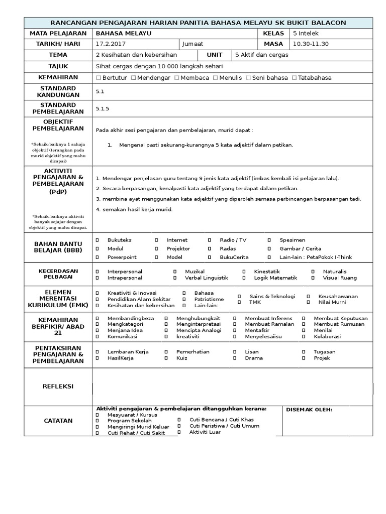 RPH BM Abad 21 | PDF