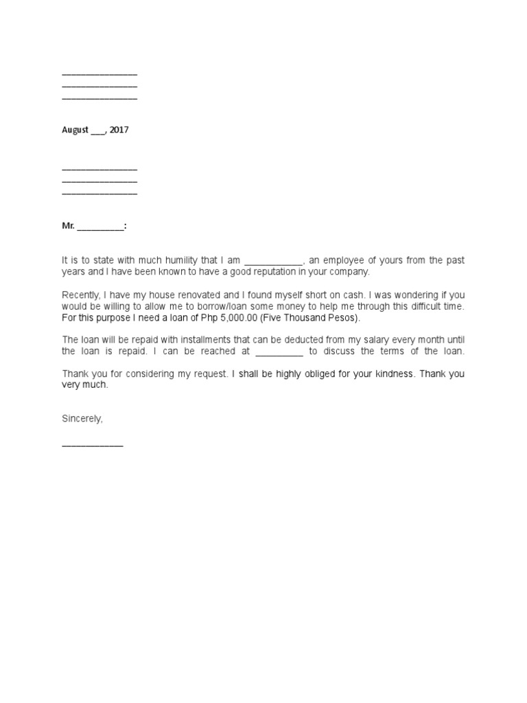 Sample Letter | PDF