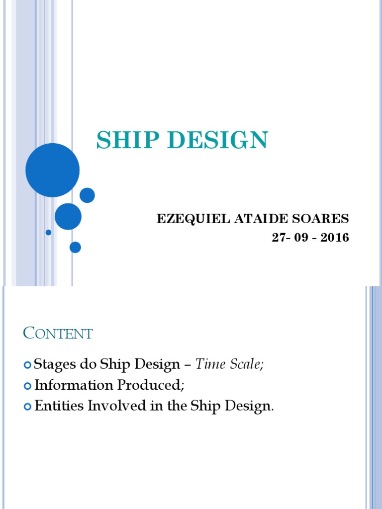 Ship Design | PDF