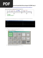 Modul Pengenalan Basic Software Sap 2000 (Shafa) | PDF