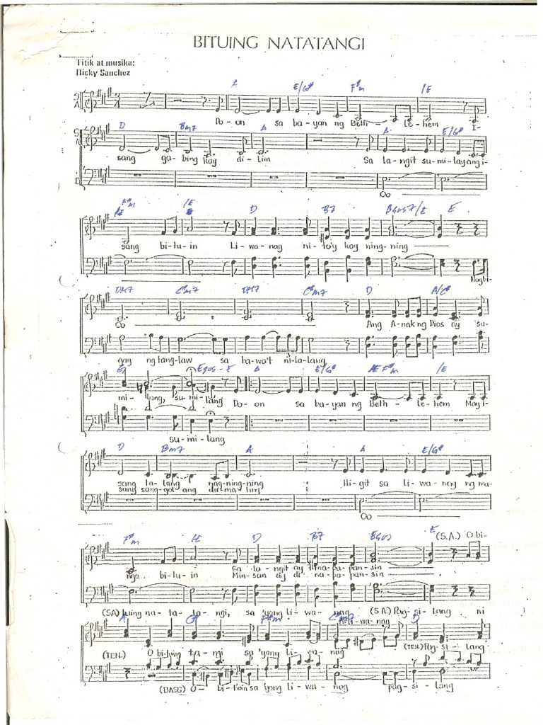 Bituing Natatangi | PDF