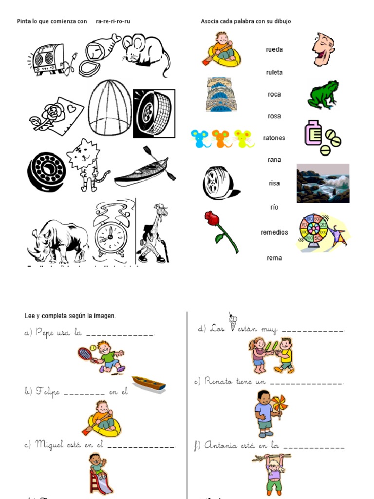 Guías Letra R | PDF