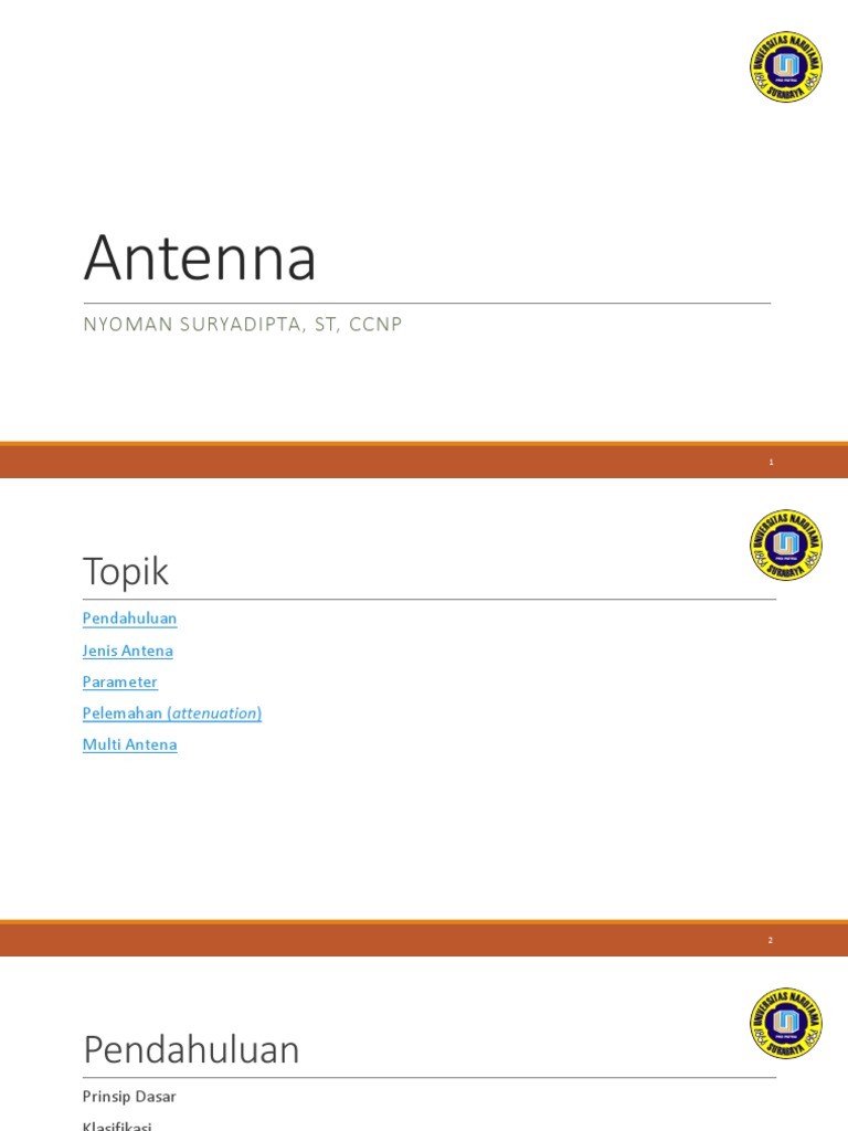 Antena PDF | PDF