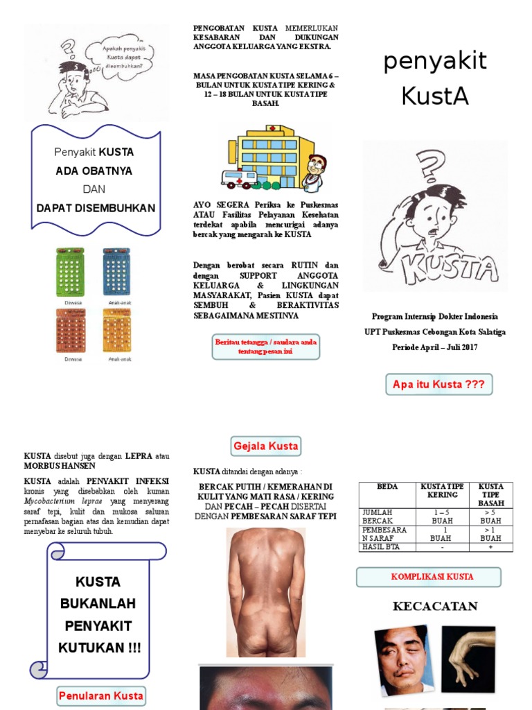 Leaflet Kusta | PDF