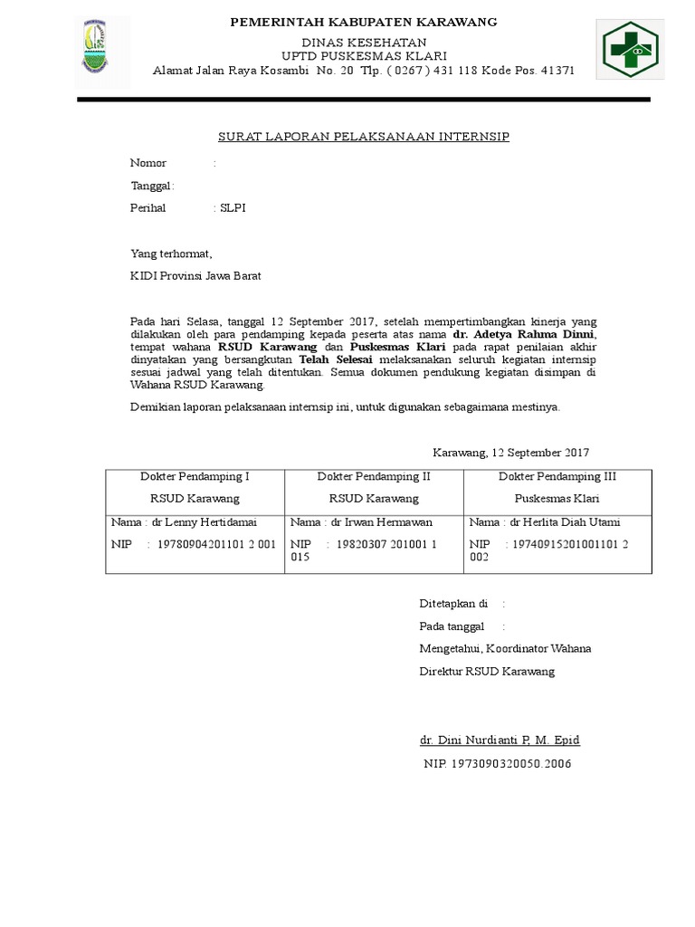 Slpi Puskesmas | PDF