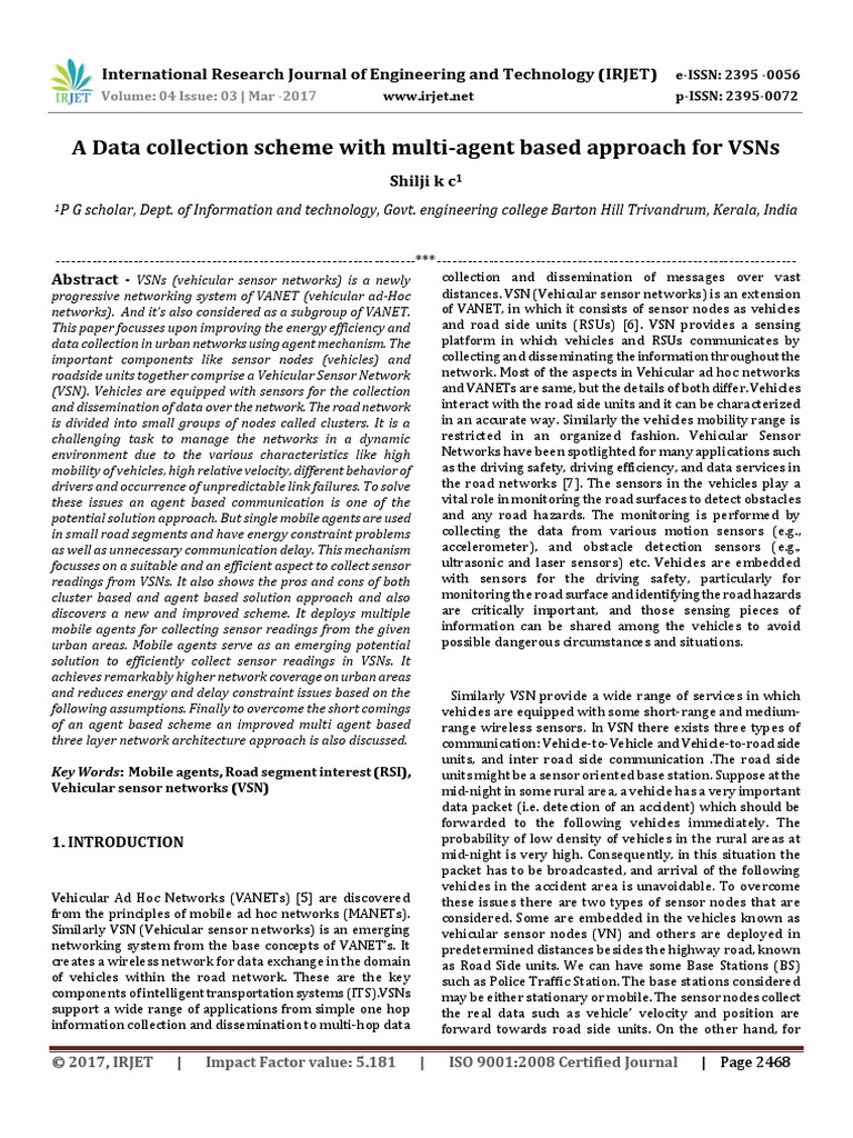 An Energy Efficient Data Transmission and Aggregation of WSN Using Data ...