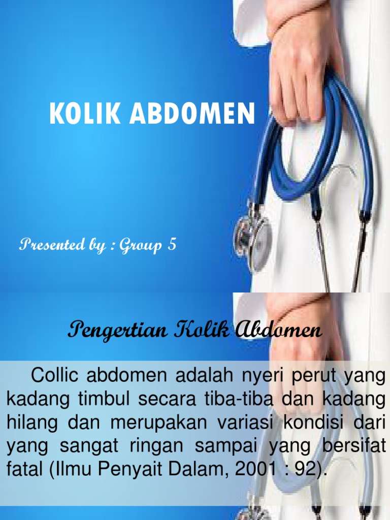 Colic Abdomen | PDF