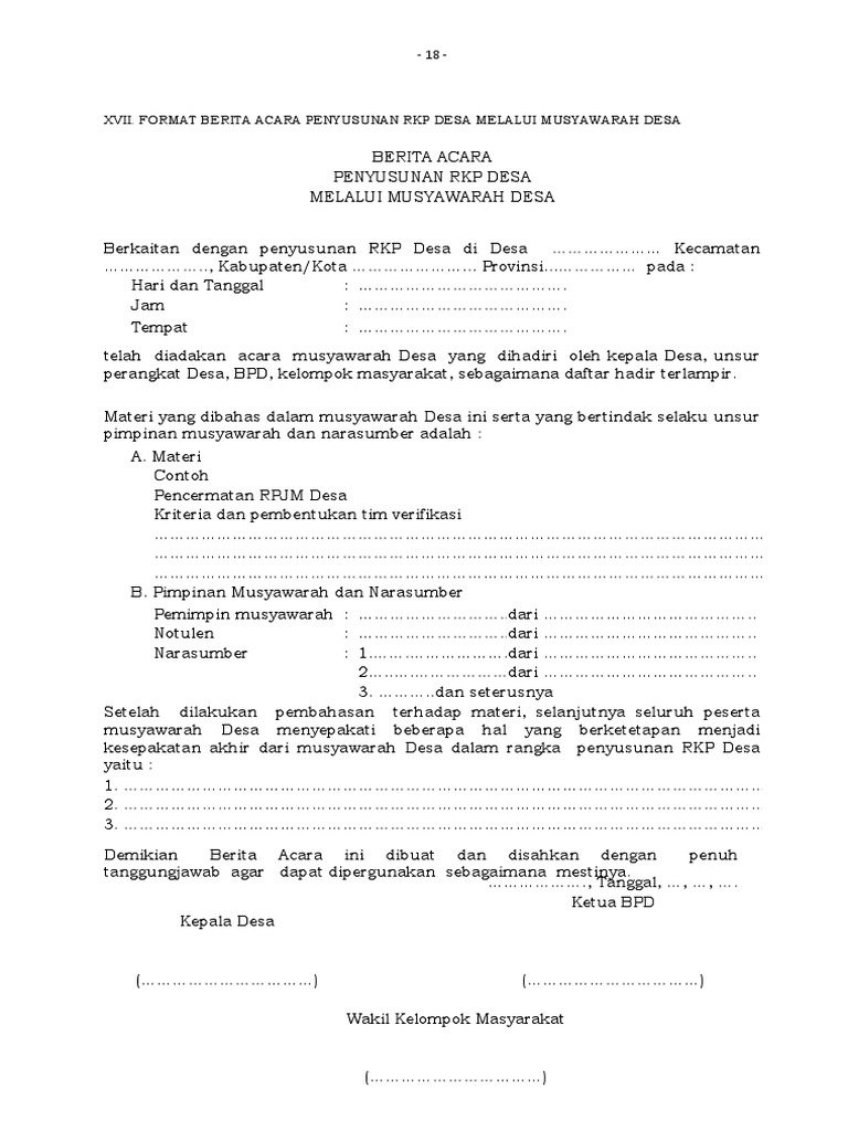 Format Format RKPDes | PDF