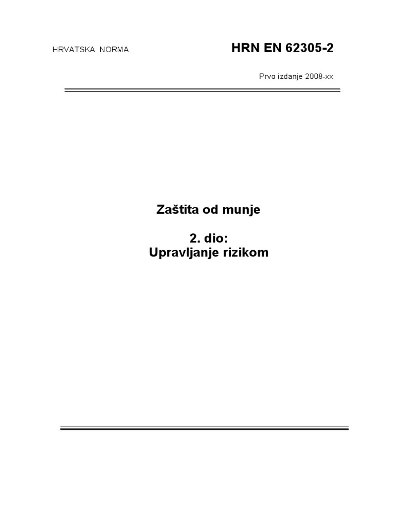 HRN EN 62305-2 HR | PDF