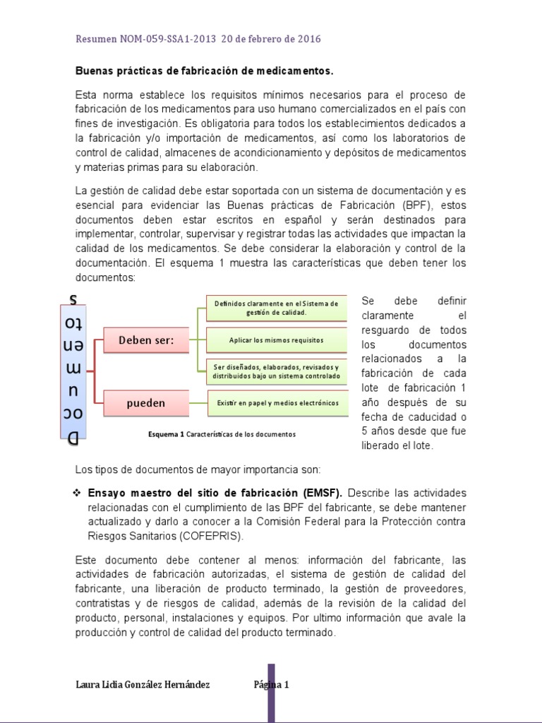 Resumen NOM 059 | Sistema de manejo de calidad | Calidad (comercial)