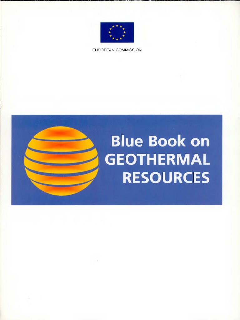 EU Blue Book Geothermal 2000 PDF | PDF | Renewable Energy | Energy ...