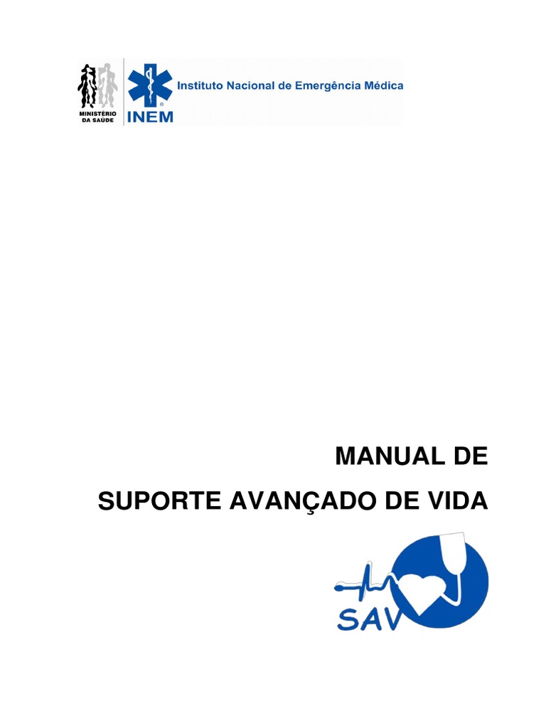 Manual SAV PDF | PDF | Remédio | Sistema de saúde