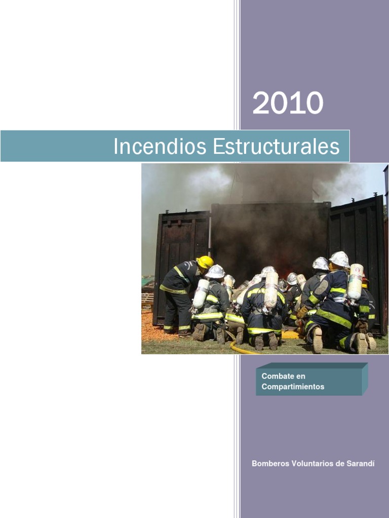 Incendios Estructurales | PDF | Combustión | Oxígeno