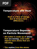 Heat and Temperature Grade 8 | PDF | Temperature | Heat